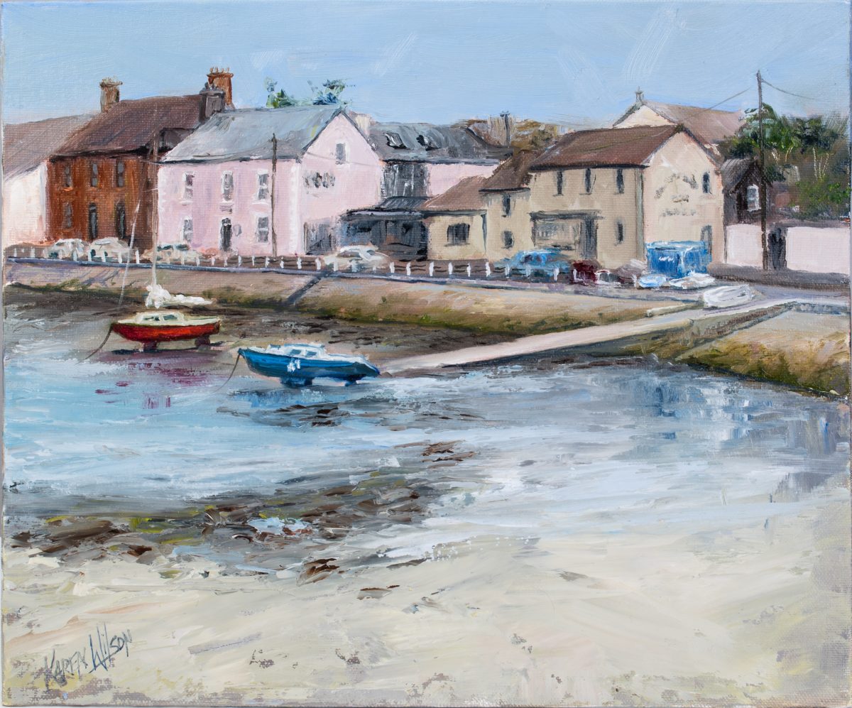 "Low Tide Stoops" LIMITED EDITION PRINT - Karen Wilson Art