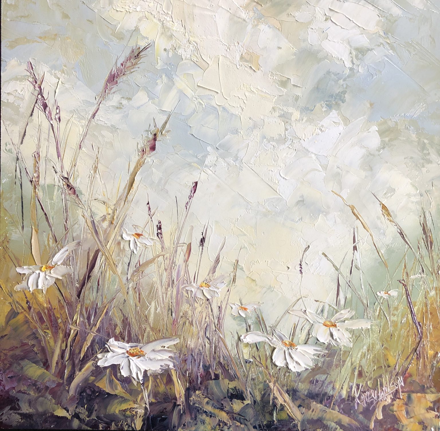 "DAISY CHAIN" - Karen Wilson Art