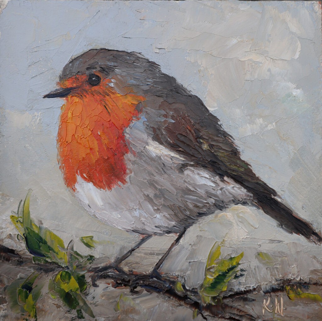 "ROBIN II" - LIMITED EDITION PRINT - Karen Wilson Art